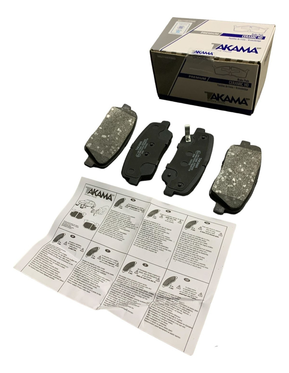 Pastilla Freno Traseras Para Hyundai Santa Fe 2013 2019 – Nippon Parts