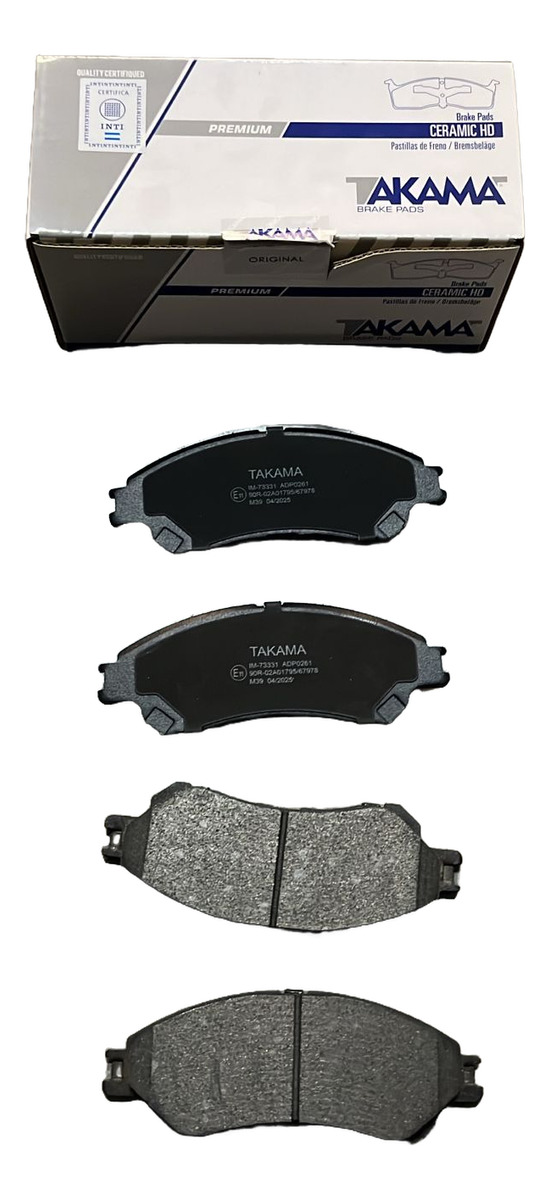 Kit Pastilla Freno Delanteras Para Suzuki Vitara 17-18 1.6 – Nippon Parts